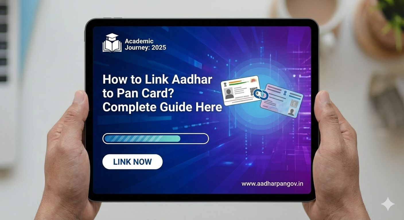 How to Link Aadhar to Pan Card? Complete Guide Here - AcademicJourney